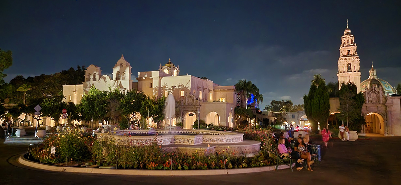 Balboa Park: Prado and Candlelight - Darcy Dishes