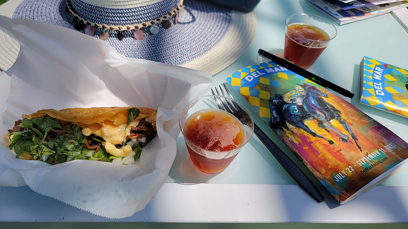 Del Mar Racing Taco Fest - Darcy Dishes